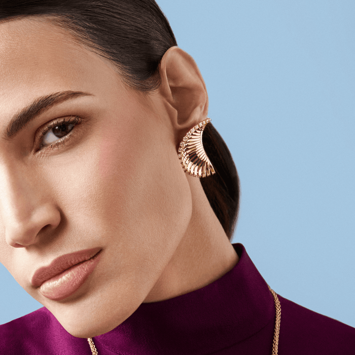 Vito Ventaglio Big Earrings | Vito Collection | FerriFirenze